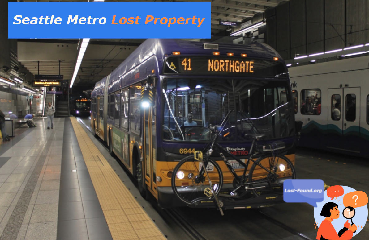 Seattle Metro Lost and Found | Report a lost item