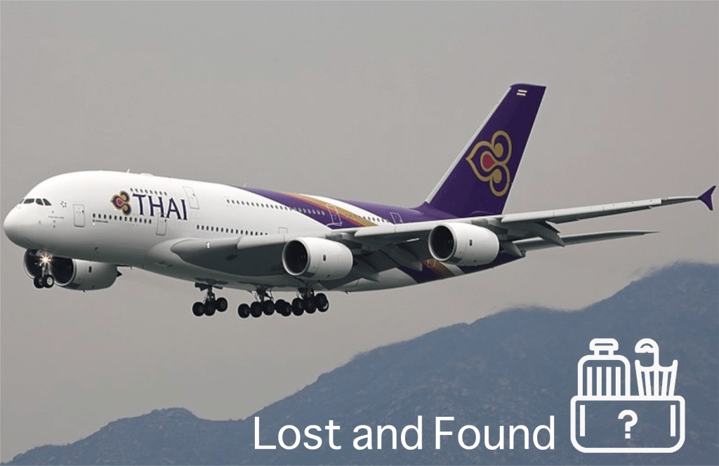 Thaï Airways Lost and Found | Report a lost item